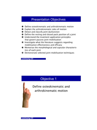 Principles_of_Joint_Mobilization.pdf learn | PDF