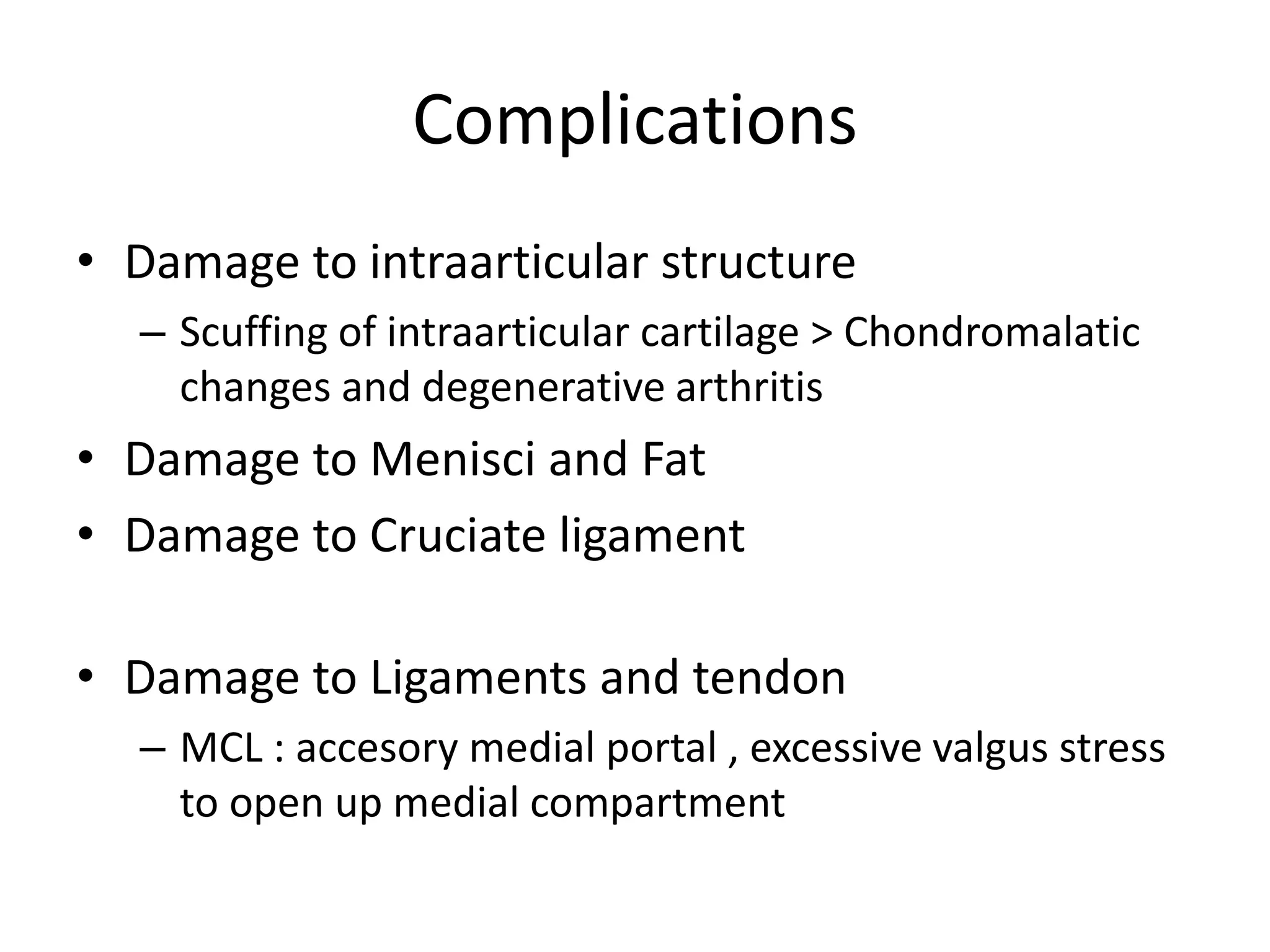 Principles of knee arthoscopy | PPTX