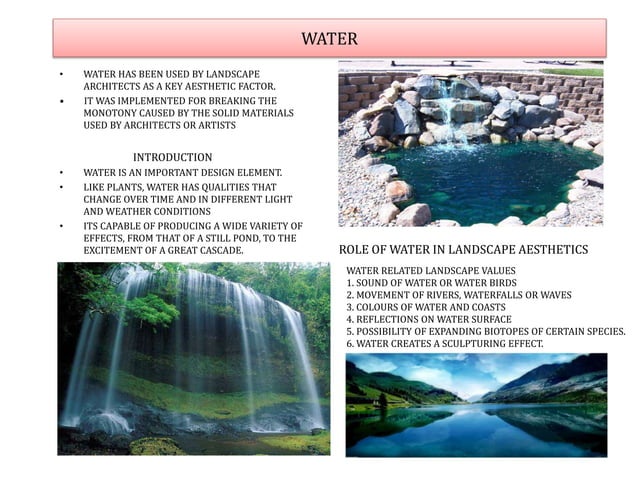 Principles of landscape | PPTX