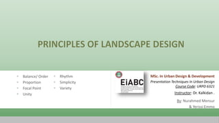 Principles of Landscape Design.pptx
