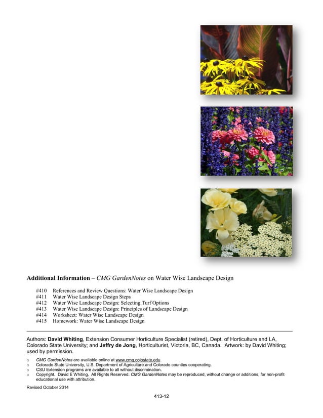 Principles of Landscape Design | PDF | Gardening | Home & Garden