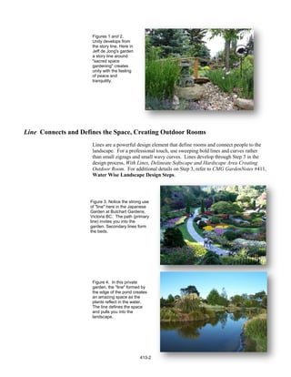 Principles of Landscape Design | PDF