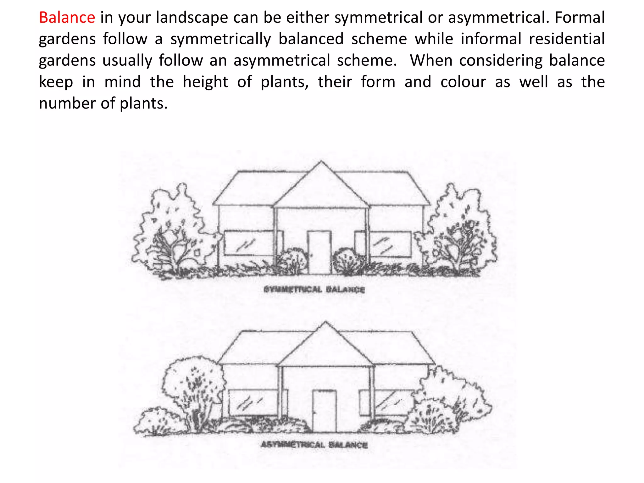 Principles of landscape design (1) | PDF