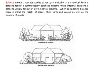 Principles of landscape design (1) | PDF
