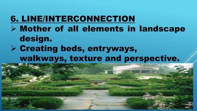 Principles of landscaping | PPTX | Landscaping | Home & Garden