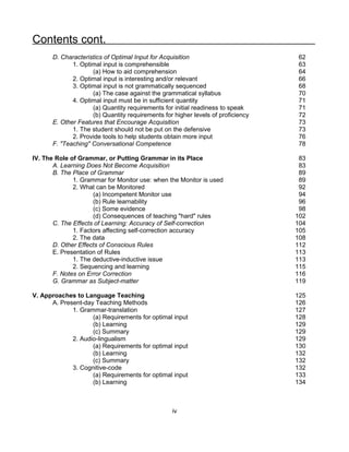 Principles of language acquisition | PDF