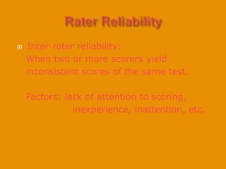 Principles of language assessment | PPTX