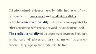 Principles of language assessment | PDF