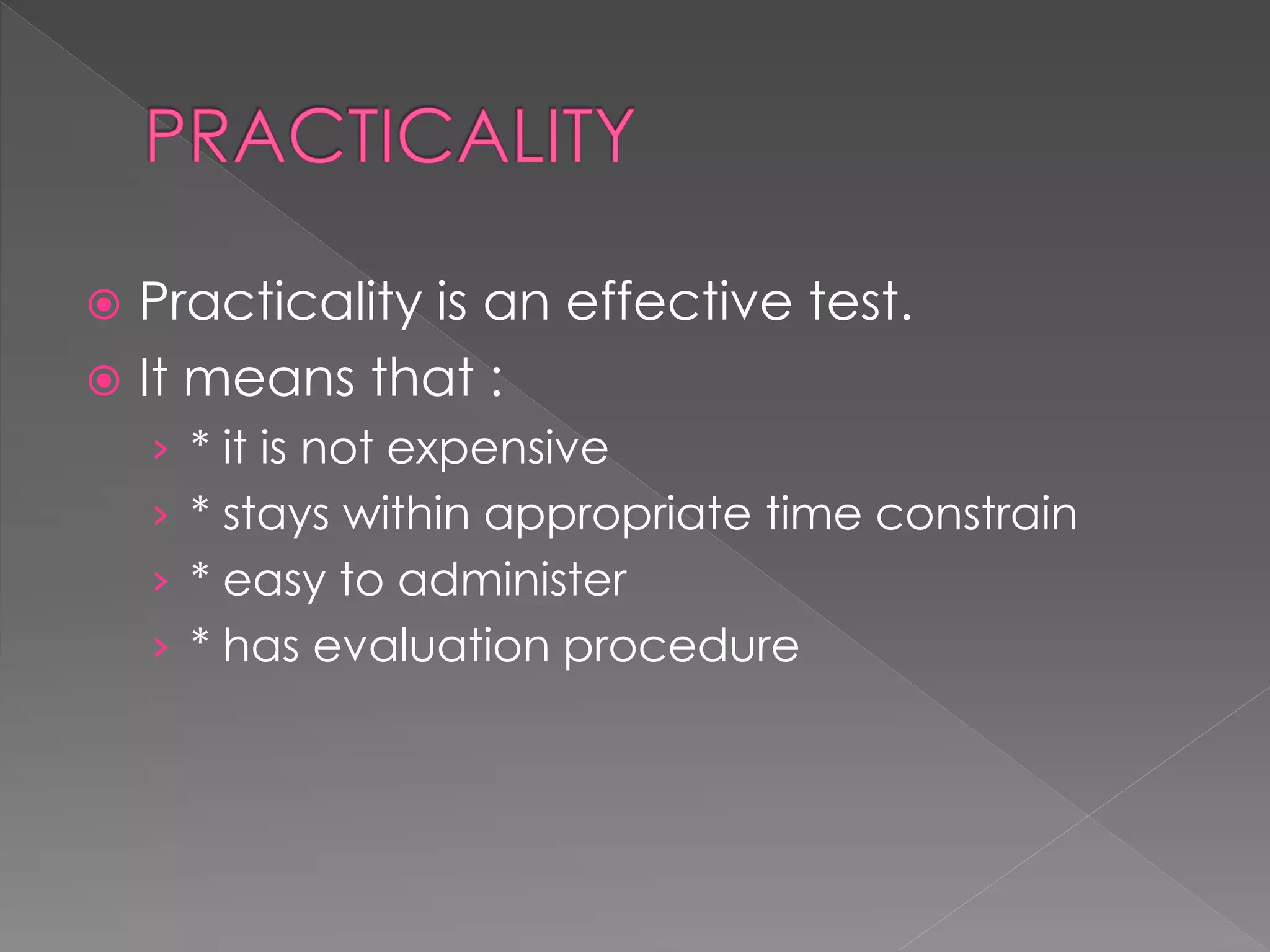 Principles of language assessment ( evaluation of language teaching) | PPTX