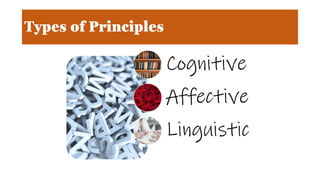 Principles of Language Learning | PPT