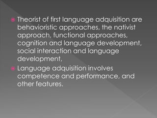Principles of language learning and teaching | PPT