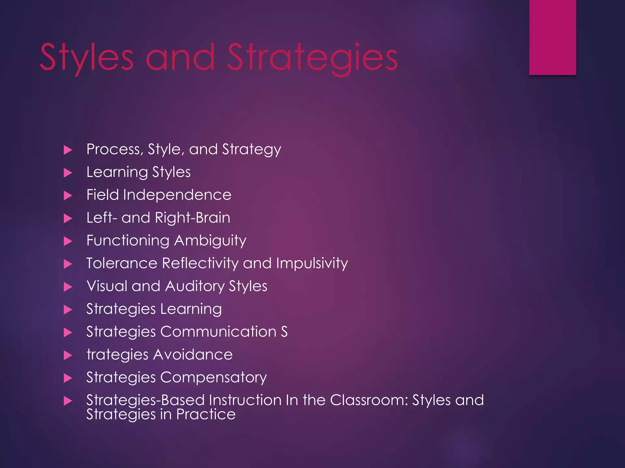 Principles of language learning and teaching | PPTX