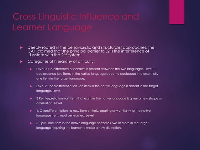 Principles of language learning and teaching | PPTX