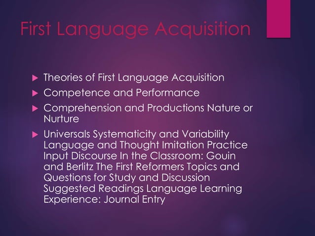 Principles of language learning and teaching | PPTX