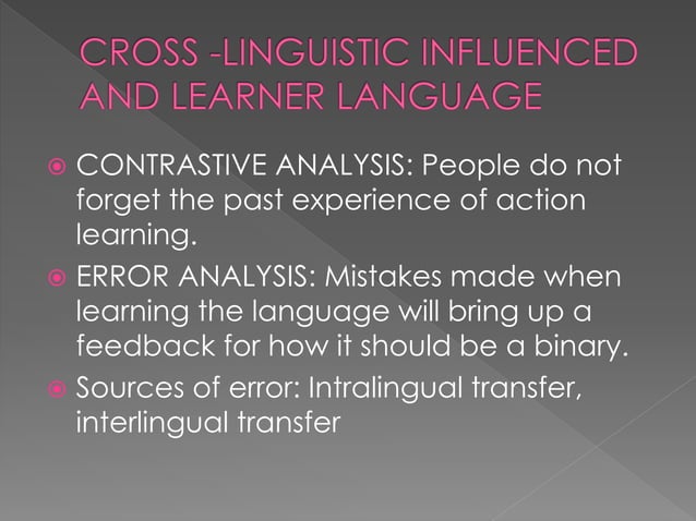 Principles of language learning and teaching | PPT