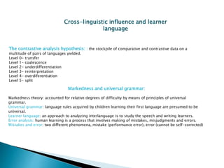 Principles of language learning and teaching ana v. caicedo | PPT