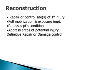 Principles of laparotomy for trauma | PPTX