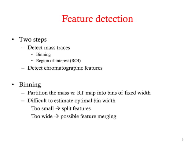 Principles of lc ms data processing | PDF