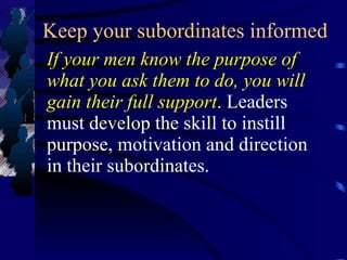 Principles of leadership | PPT