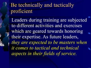 Principles of leadership | PPT