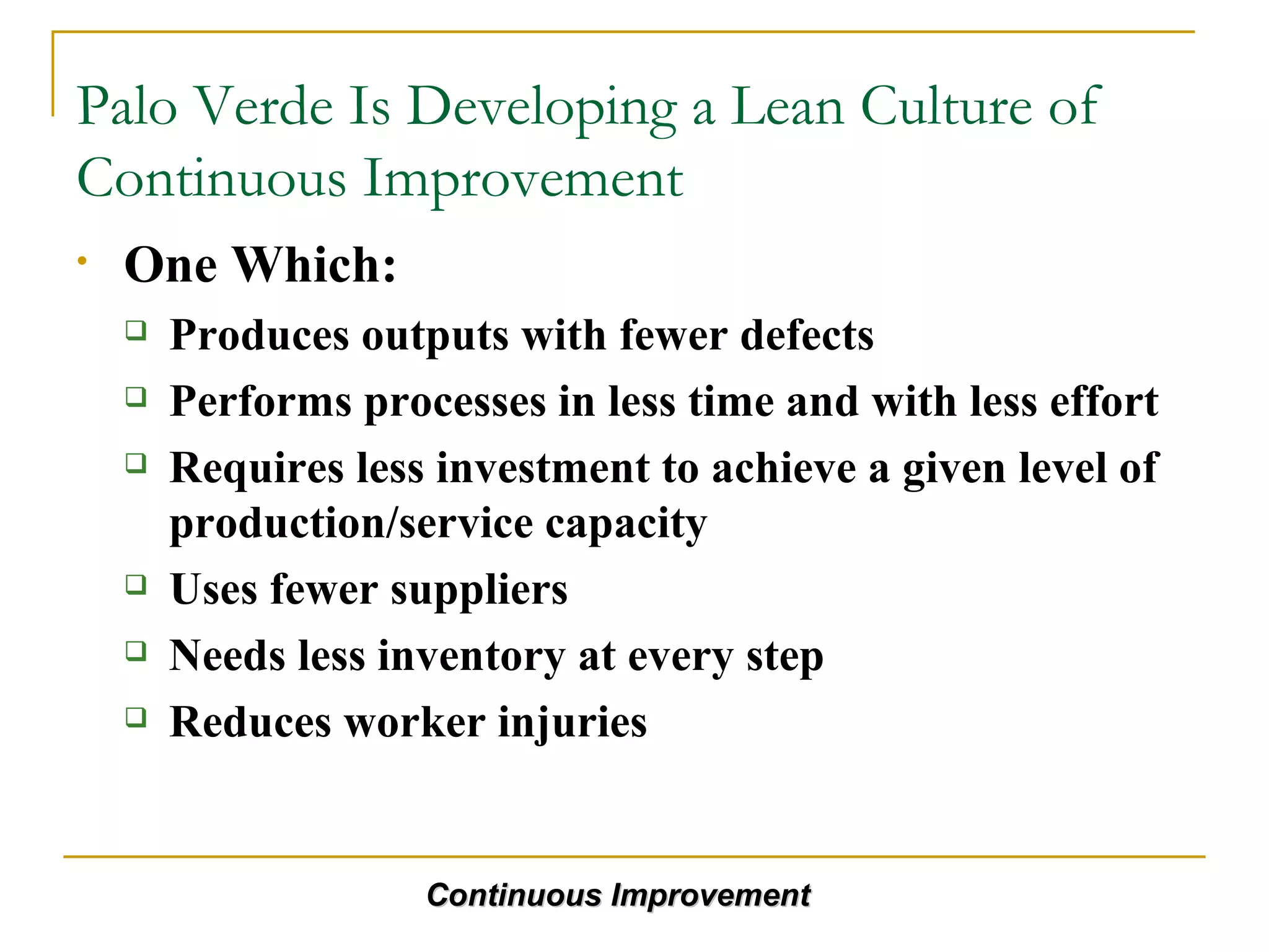 Principles Of Lean And Value Stream Mapping Overview | PPT