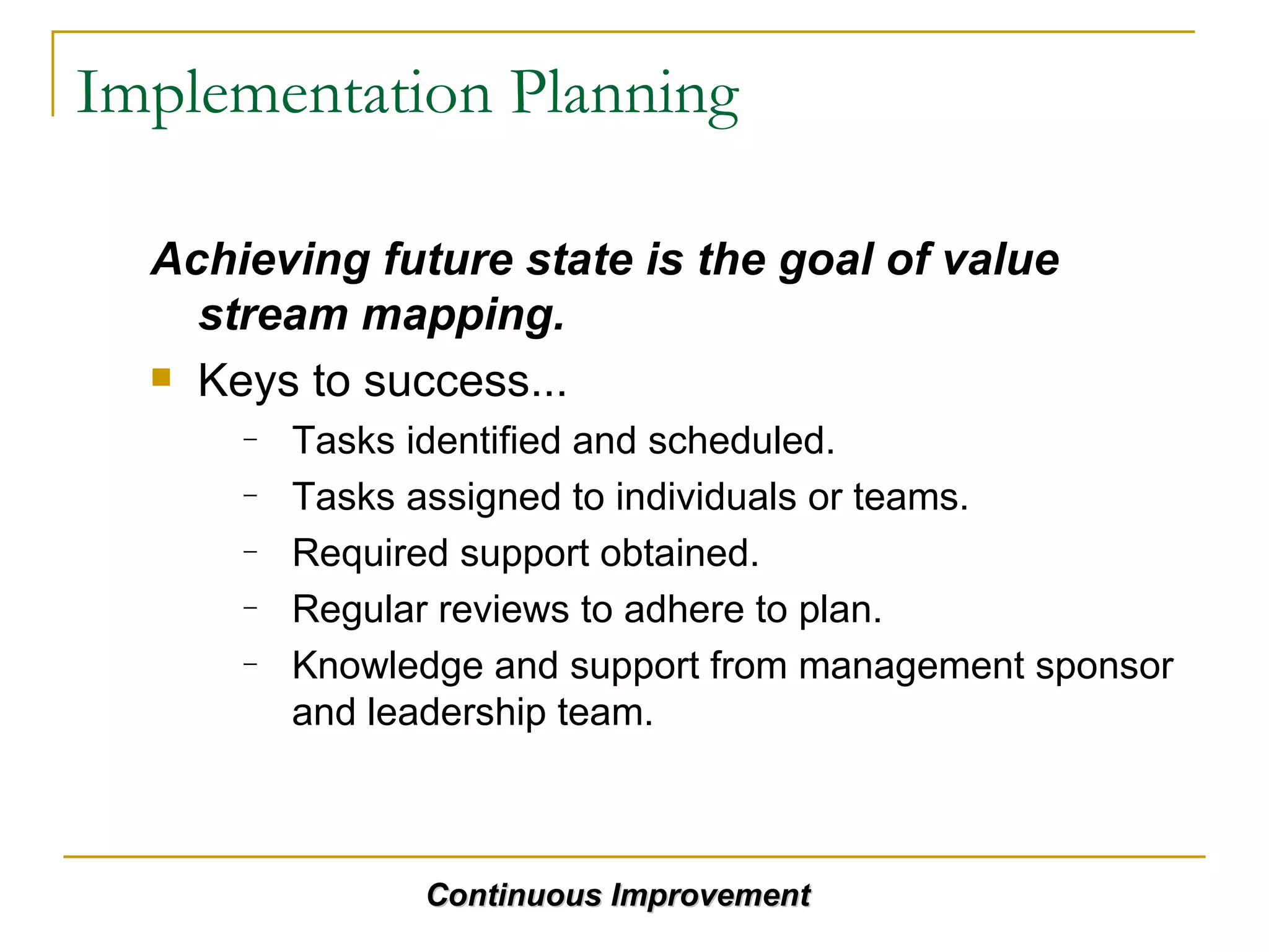 Principles Of Lean And Value Stream Mapping Overview | PPT