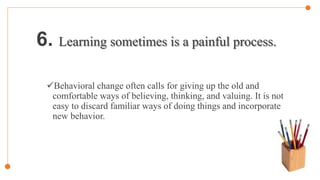 Principles of Learning | PPTX