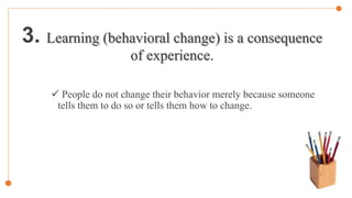 Principles of Learning | PPTX