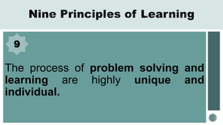 Principles of Learning | PPT
