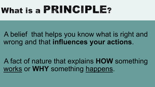Principles of Learning | PPT