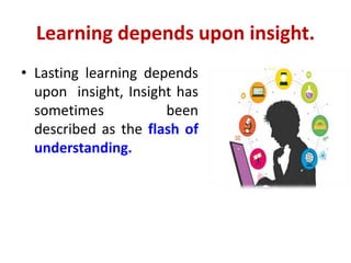 Principles of learning | PPTX