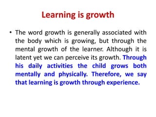 Principles of learning | PPTX