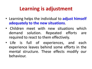 Principles of learning | PPTX