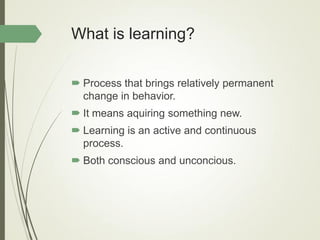 Principles of learning pdf | PDF | Educational Assessment | Education