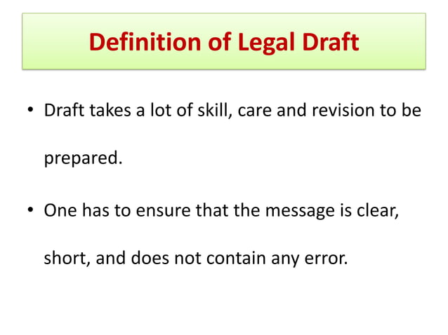 Principles of legal drafting | PDF | Law