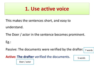 Principles of legal drafting | PDF