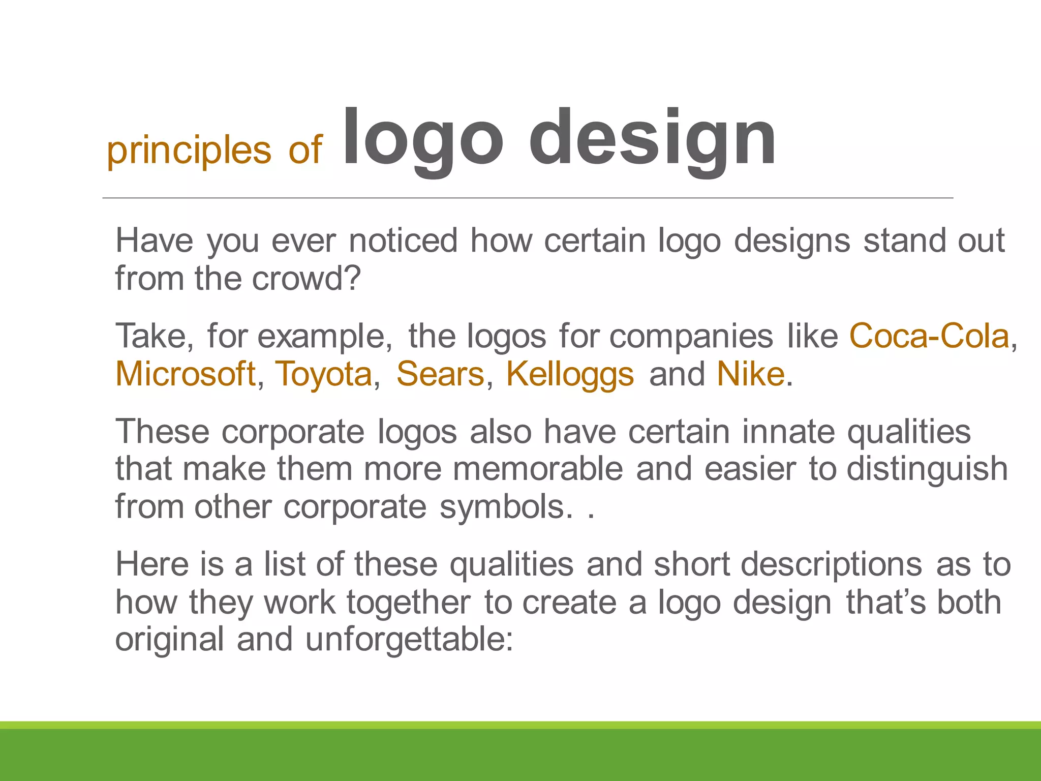 Logo Design Elements And Principles
