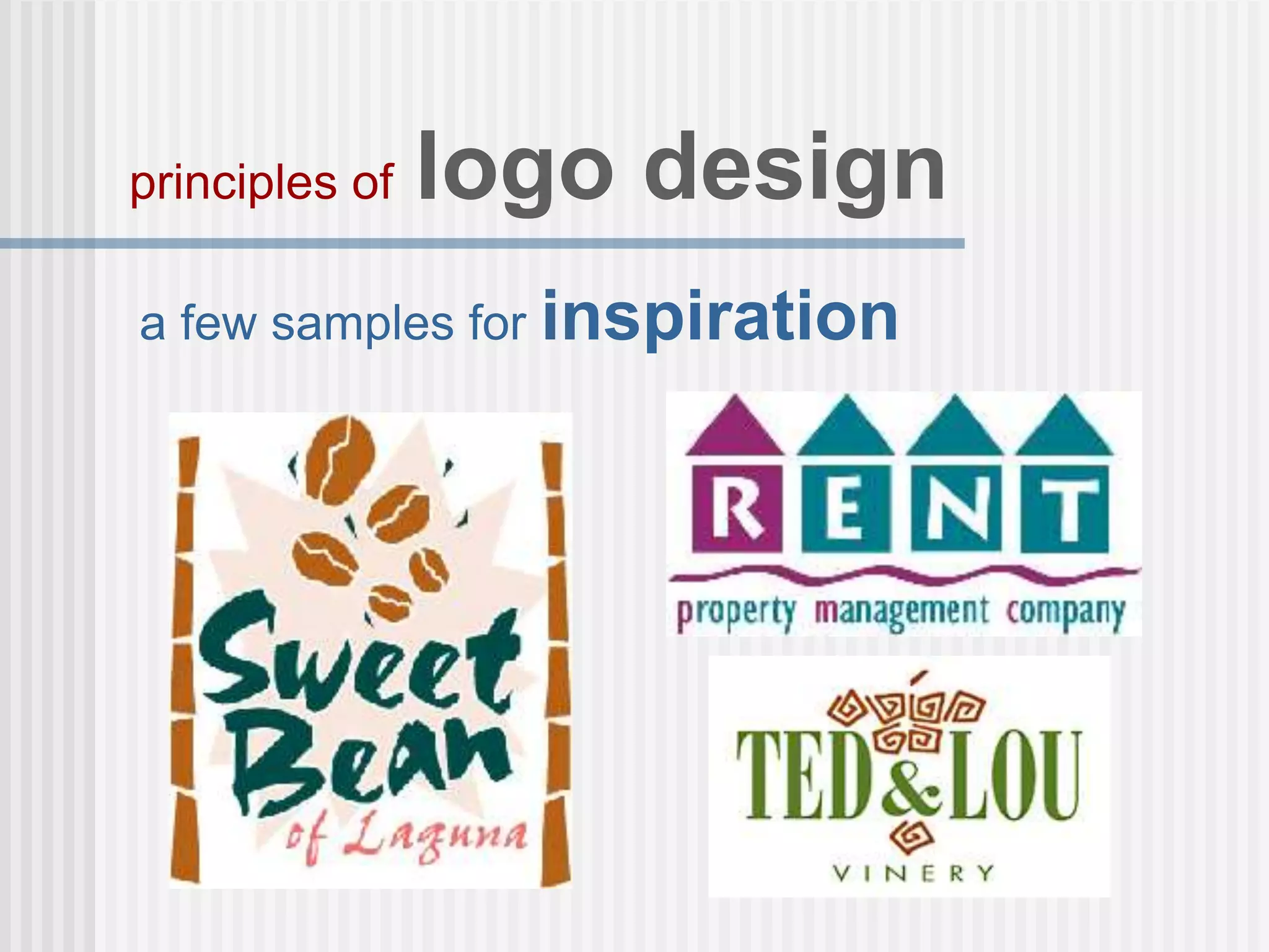 PRINCIPLES OF LOGO DESIGN.ppt