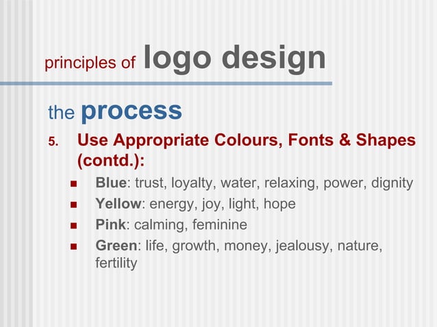 PRINCIPLES OF LOGO DESIGN.ppt | Desktop Publishing | Computer Software ...