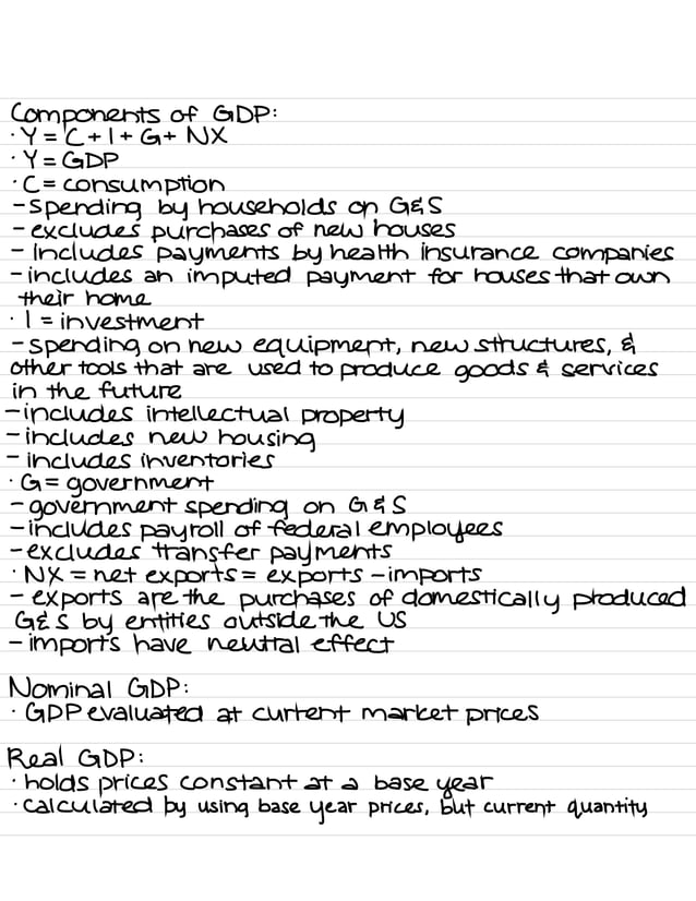 Principles of Macroeconomics Notes | PDF