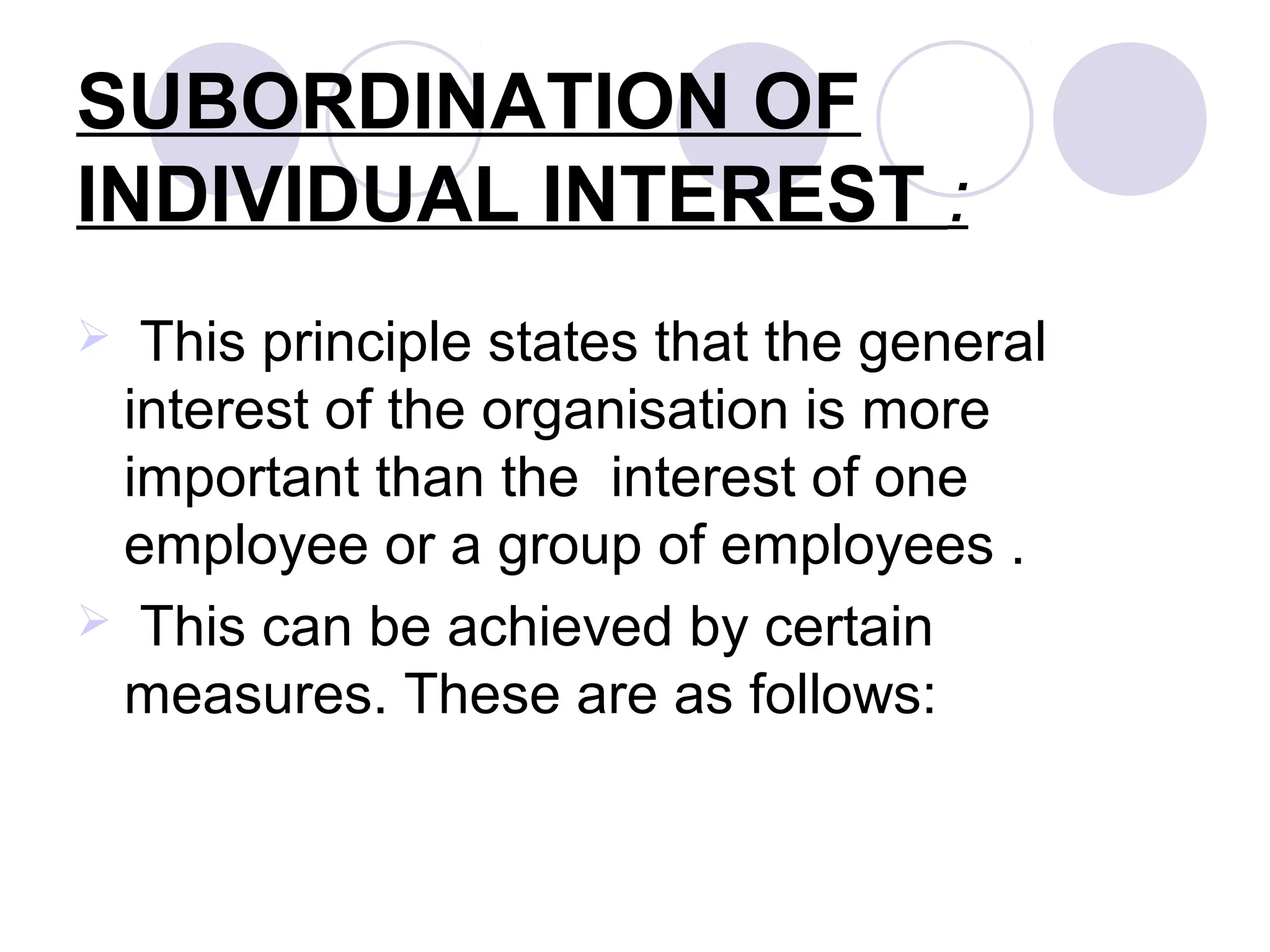 Principles of management | PPT