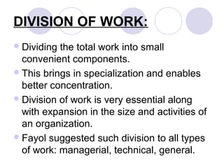 Principles of management | PPT