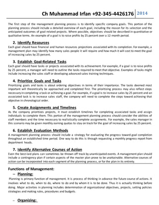 Principles of management | PDF