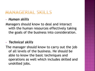 Principles of management Unit-1 BBA | PPTX