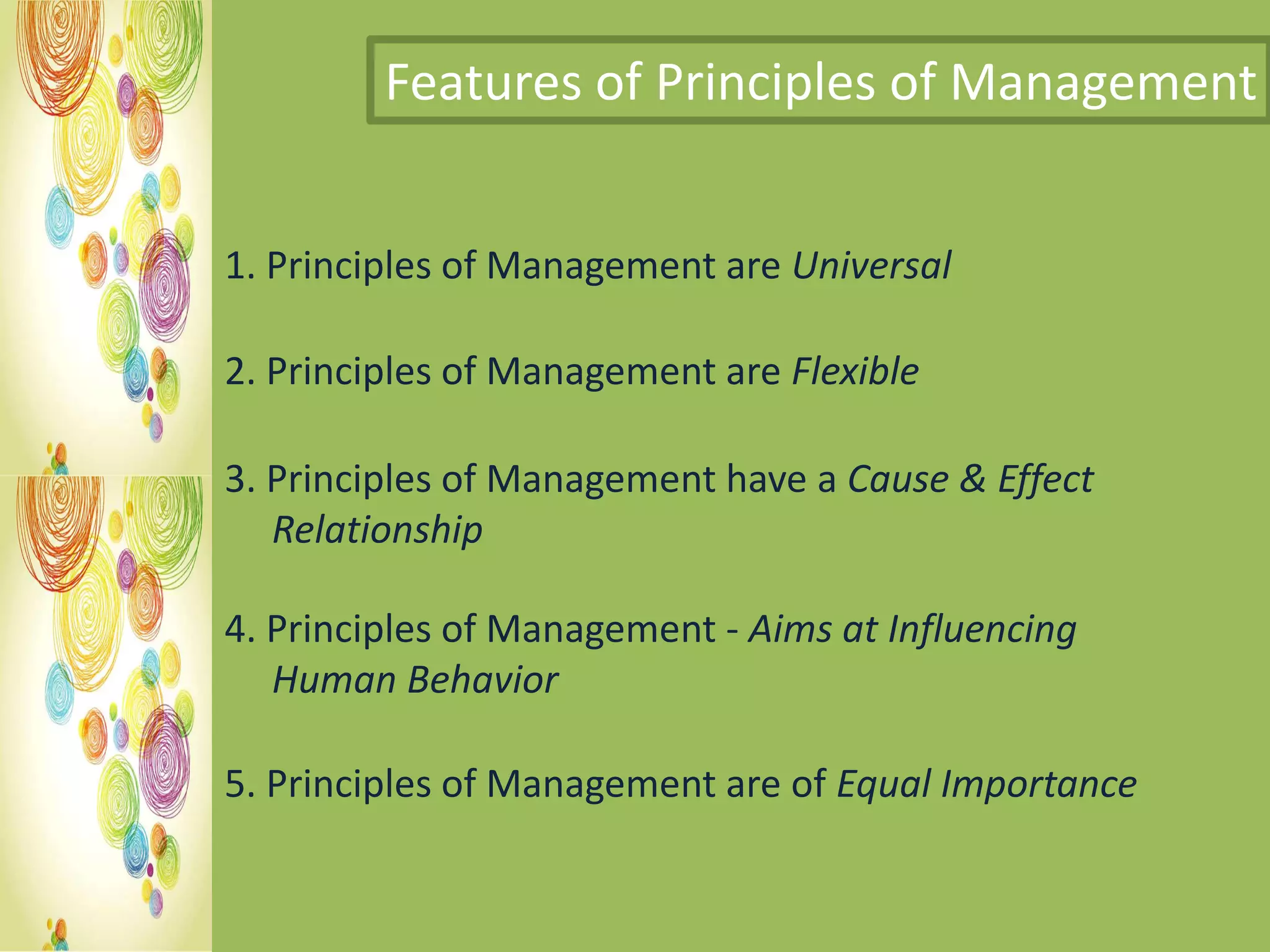 Principles of Management | PPTX