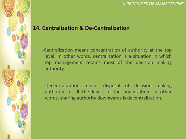 Principles of Management | PPTX