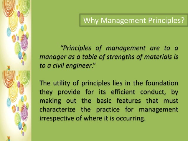 Principles of Management | PPTX