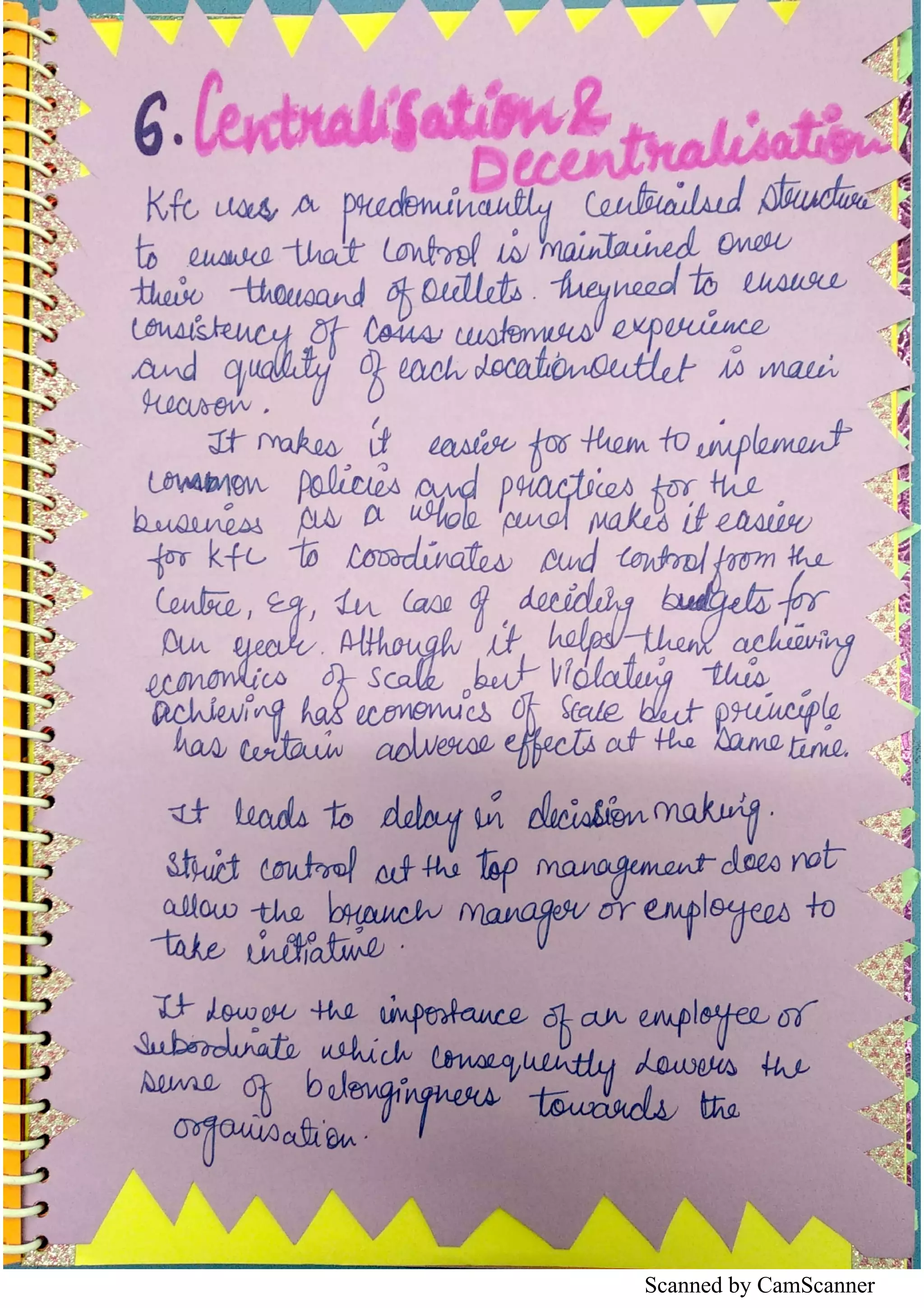 Principles of Management - 2 || Business Studies Project || Class 12 ...