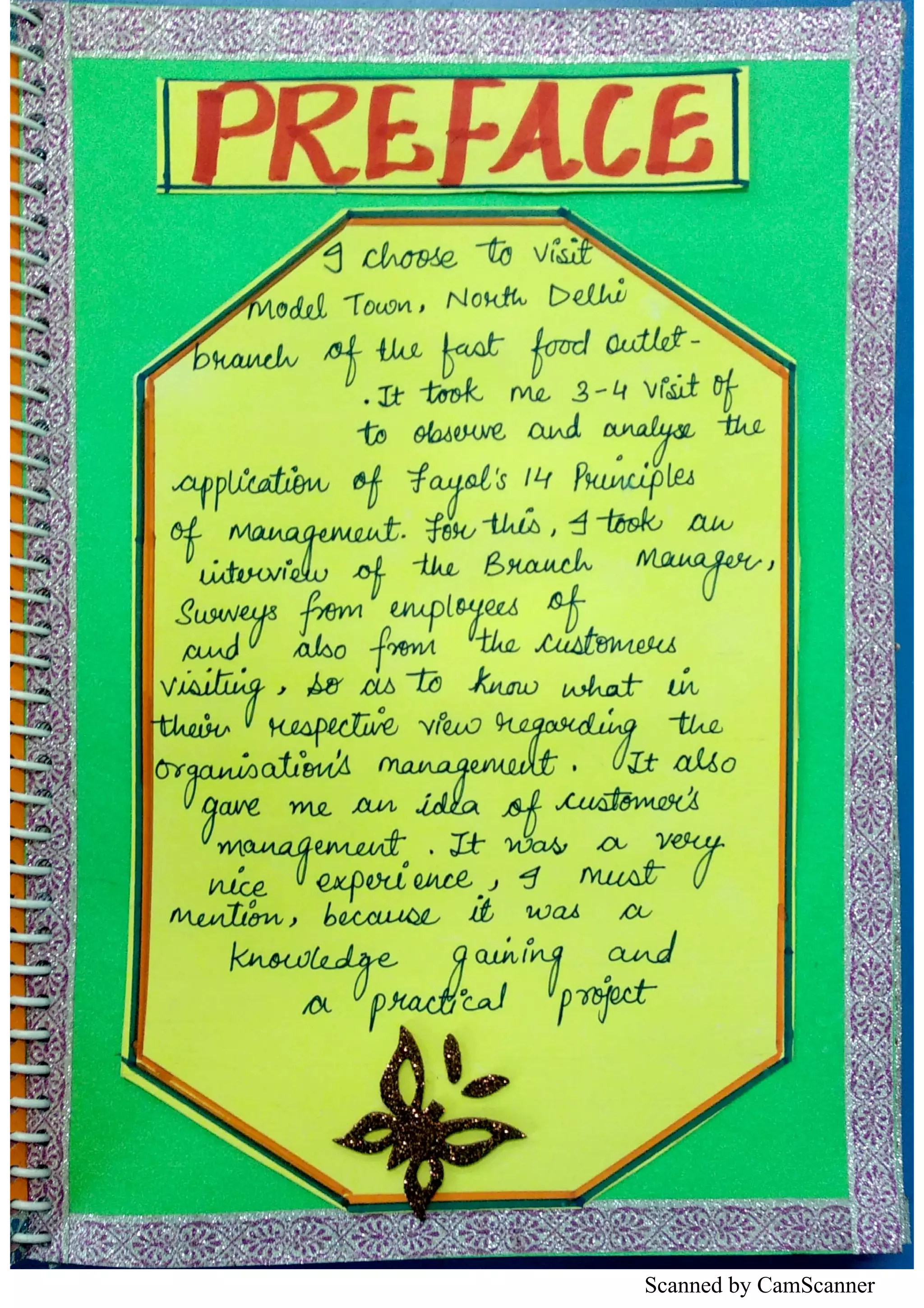 Principles of Management - 2 || Business Studies Project || Class 12 ...