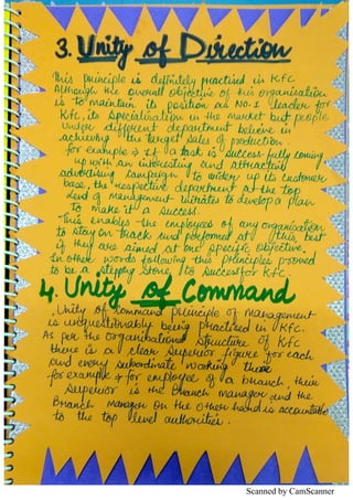 Principles of Management - 2 || Business Studies Project || Class 12 ...